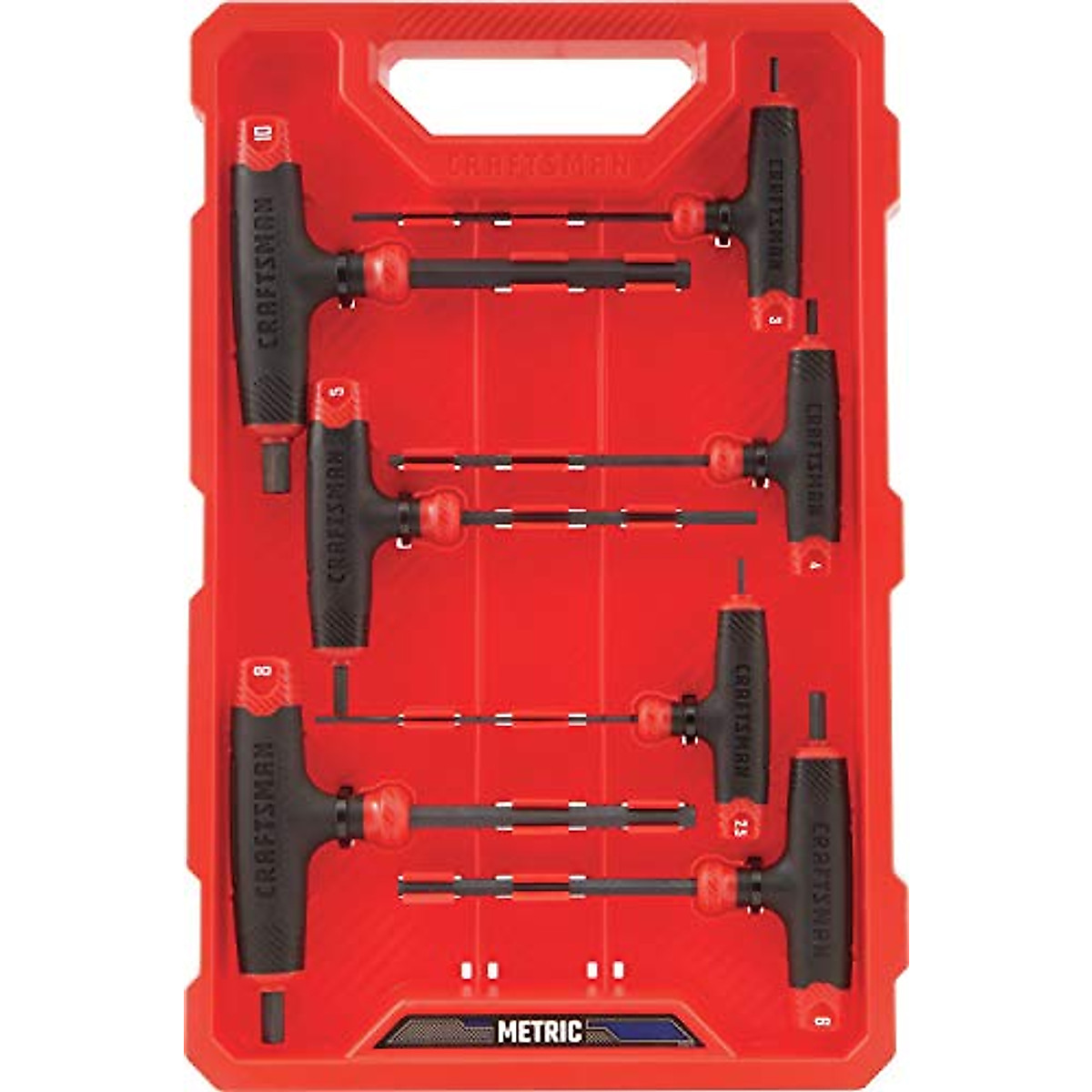 CRAFTSMAN Hex Key Set, 14-Key, T-Handle (CMHT26001) Pack of 1
