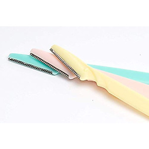 Tinkle Eyebrow Dermaplaning Razor | Dermaplaning Razor Tool | 6 Razors | Dermaplaning Tools Beauty Holiday Stocking Stuffers Gift