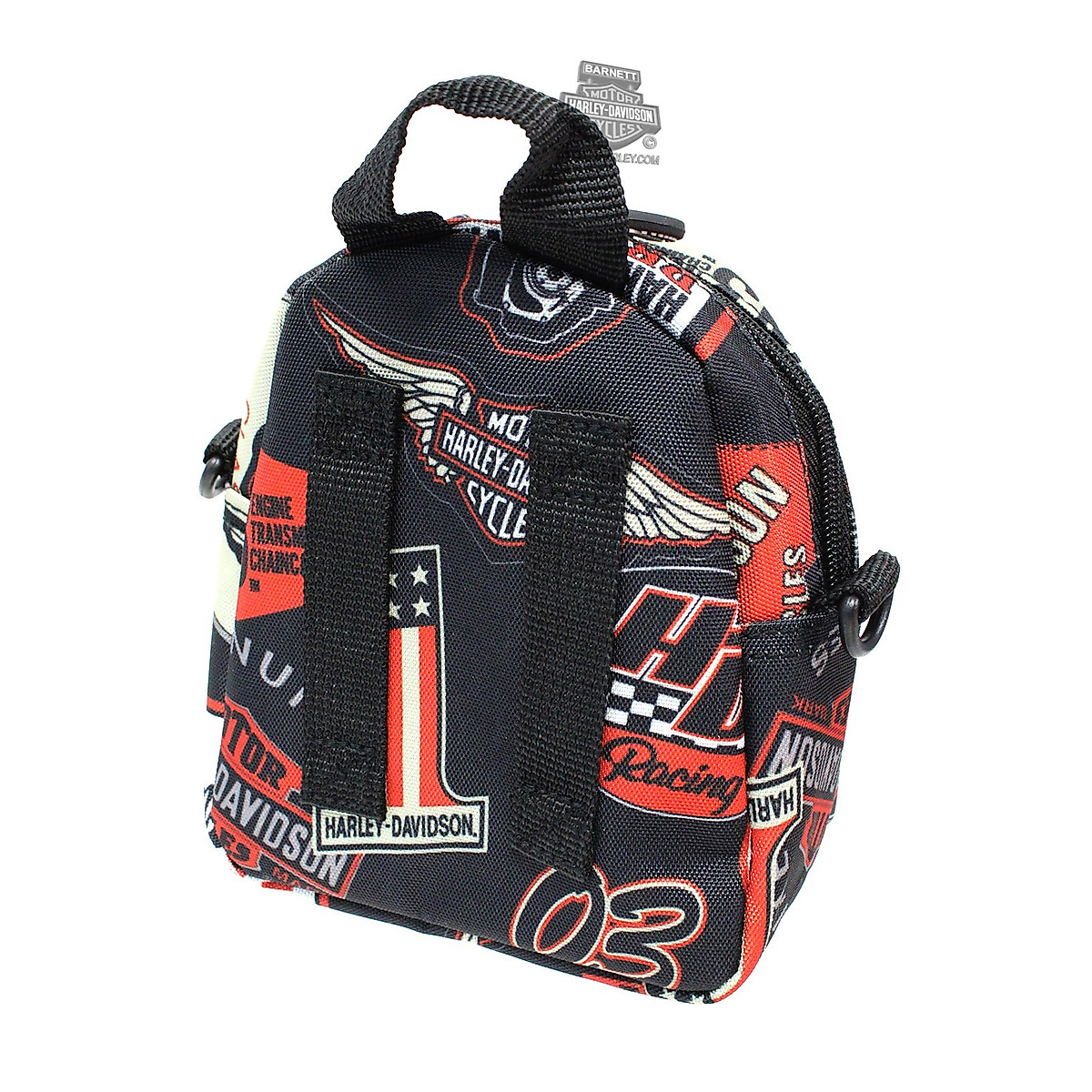 Harley-Davidson Mens Vintage Print Mini-Me Backpack 99668-VNTG