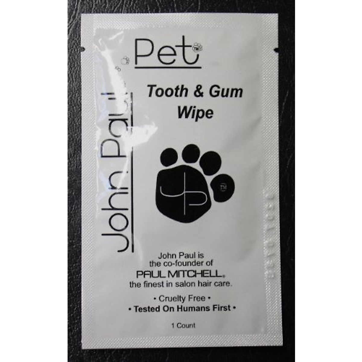 John Paul Pet Tooth & Gum Wipes Foil Pack
