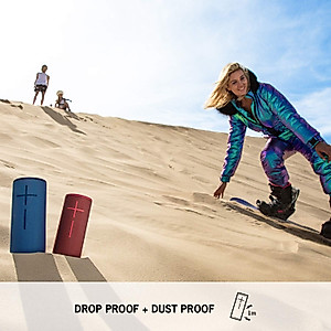 Ultimate Ears Boom 3 Wireless Bluetooth Speaker, Bold Sound + Deep Bass, Bluetooth, Magic Button, Waterproof, 15 Hours Battery, Range of 150 ft - Ultraviolet Purple (Renewed)