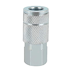 WYNNsky Automotive Air Coupler Set, 3/8 Inch Flow Size, 3/8 Inch FNPT Threads Size, Steel Air Compressor Accessories Fittings