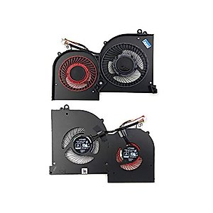 LPH Replacement GPU Fan for MSI GS65 GS65-Stealth GS65-Stealth-8SE GS65-Stealth-8SF GS65-Stealth-8SG GS65-Stealth-Thin-8RE GS65-Stealth-Thin-8RF GS65VR MS-16Q2