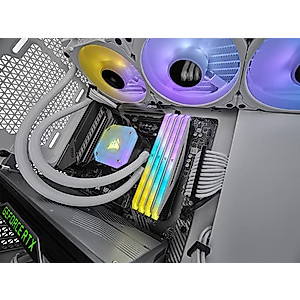 CORSAIR Vengeance RGB RT 32GB (4x8GB) DDR4 3600 (PC4-28800) C18 1.35V Desktop Memory