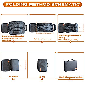 Mactso Stroller Travel Bag Compatible with GB Pockit and GB Pockit Air Plus All Terrain, Lightweight Stroller Travel Backpack for Airplane (Grey, M)