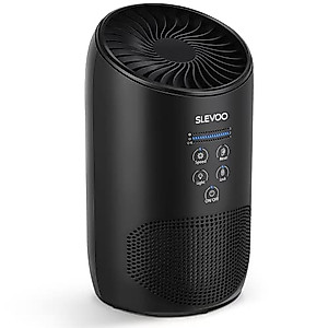 Slevoo Air Purifiers for Bedroom Pets in Home, 2023 New Upgrade H13 True HEPA Air Purifier with Fragrance Sponge, 100% Ozone Free, Effectively Clean 99.97% of Dust, Smoke, Pets Dander, Pollen, Odors