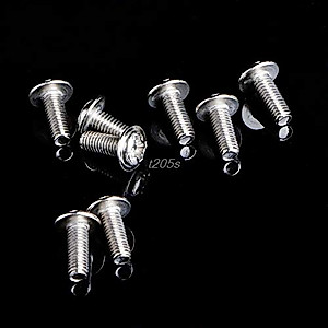 Screw 50 Pcs Quadrex Head Short Computer Case Motherboard Screws T16