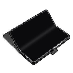 Asdsinfor Samsung Galaxy Z Fold 5 Case,Galaxy Z Fold 5 Wallet Case PU Leather with Credit Cards Holder Shockproof Flip Magnetic Protection Men Women Lady Phone Case for Galaxy Z Fold 5 Black HXPU