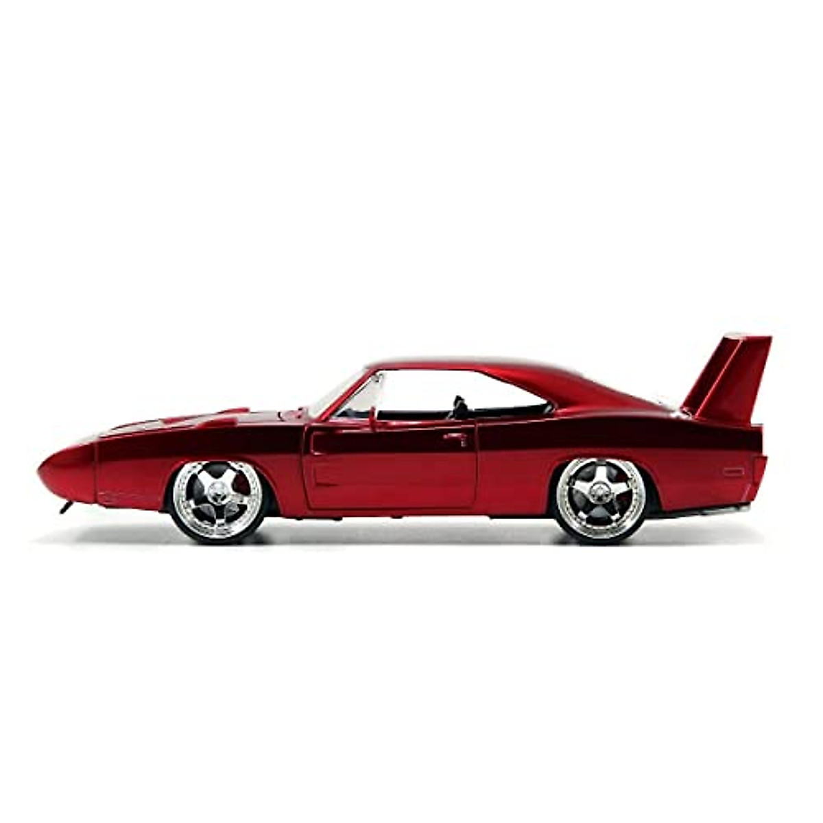 Jada Toys Fast & Furious Dom's Dodge Charger Daytona DIE-CAST Car, 1: 24 Scale Red (97060)