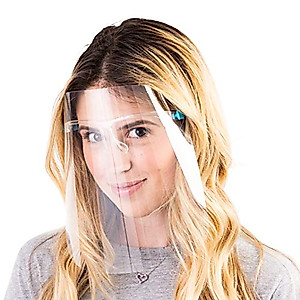 ArtToFrames SH-G-CLEAR-2-2 Clear This is a face Shield, 2 Pack, 2 Count
