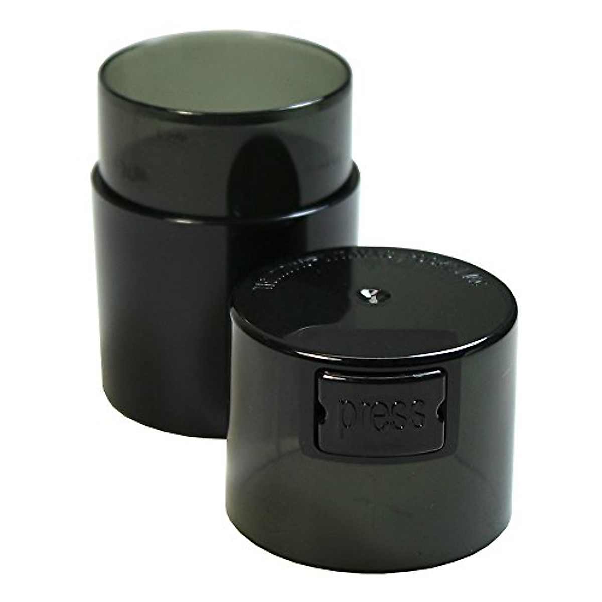 Vitavac - 5g to 20 grams Vacuum Sealed Container - Black Pearl