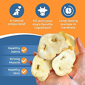 K9warehouse Pig Snout Puffs for Dogs - 100% Natural, Single Ingredient Treats - Grain and Rawhide Free Chews - Rich in Omega 3 - Promotes Healthy Teeth and Gums - High in Protein - Best for All Breeds