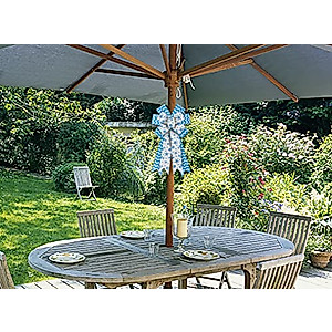 2pcs Summer Fabric Ribbons Summer Sea Ocean Wave Strips Ribbons Marine Animals Starfish Ribbon for Summer Party Gift Wrapping Outdoor Hanging Party Decoration Supplies (2.5 Inch * 5 Yards * 2 Rolls)