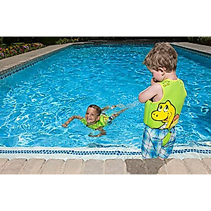 Poolmaster 50566 Learn-to-Swim Dino Kid's Swim Vest, 1-3 Years Old