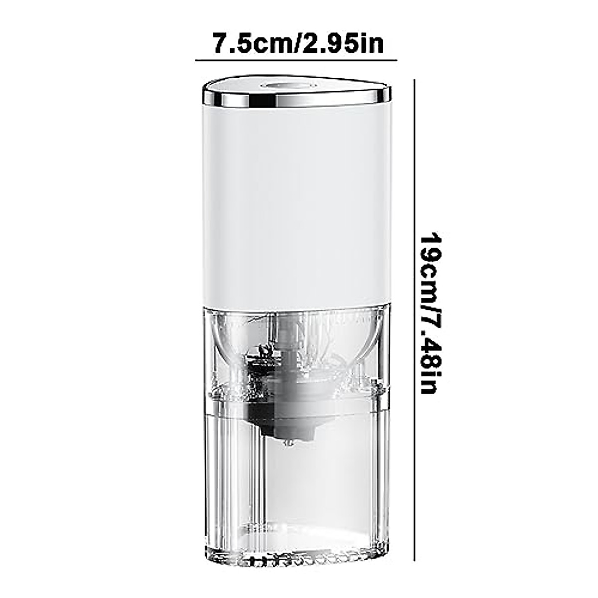 Coffee Bean Grinder, Electric Coffee Grinder, 304 Stainless Steel Spice Grinder Mill, Household Small Grinder, 1 Touch Operation Automatic Burr Coffee Grinder, Adjustable Grind Settings for 15-20 Cup