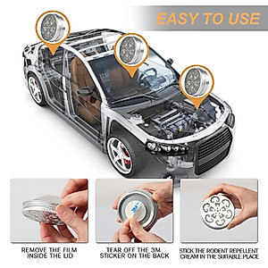 Dark Master Rodent Repellent for Car Engines, Mighty Peppermint Oil to Repel Mice and Rats,Environmentally Friendly and Humane Mouse Trap for Car Engines,House