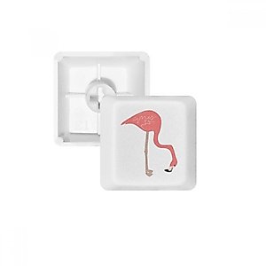 DIYthinker Waiting Flamingo Pattern Keycap Mechanical Keyboard PBT Gaming Upgrade Kit