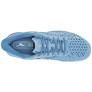Mizuno Women's Tennis Shoe, Dutch Canal-White, 7
