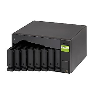 QNAP TL-D800C 8 Bay Desktop JBOD Storage Enclosure with USB 3.2 Gen 2 Type-C Connectivity