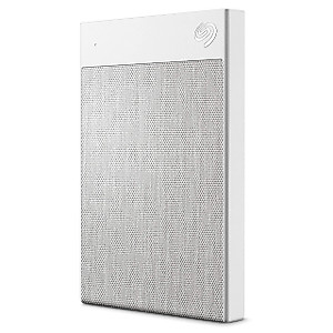Seagate Backup Plus Ultra Touch HDD 1TB External Hard Drive – White USB-C USB 3.0, (STHH1000402 (Renewed)