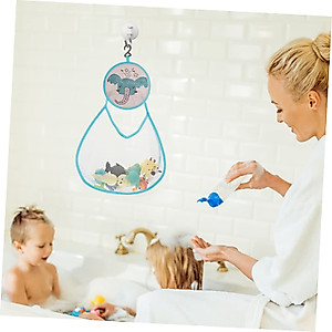TOYANDONA 5pcs Toy Storage Bag Tub for Baby Infant Tub Bath Toys Mesh Hanging Mesh Pockets Bathroom Mesh Bag Bath Toy Bag Bedroom Hanging Bag Bath Storage Pouch Net Multifunction Child