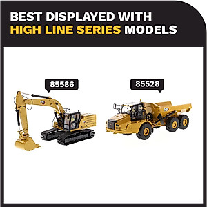 Diecast Masters 1:50 Caterpillar 336 Next Generation Hydraulic Excavator | High Line Series Cat Trucks & Construction Equipment | 1:50 Scale Model Diecast Collectible | Diecast Masters Model 85586