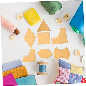 KONTONTY Patchwork Crafting Molds 27 Sets of Acrylic Quilting Templates Sewing and Craft Templates for Quilting