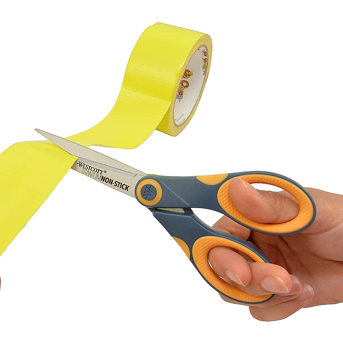 Westcott Titanium Bonded Non Stick Scissors, 7" Straight