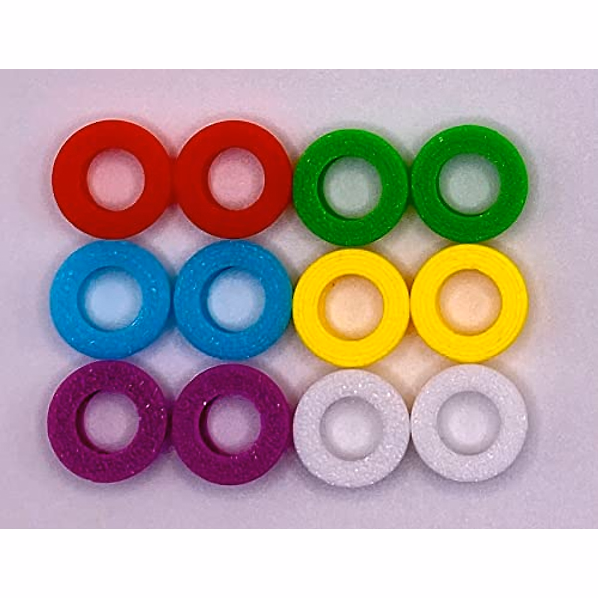 Aircraft Color Coded Circuit Breaker Caps - 12 Pack