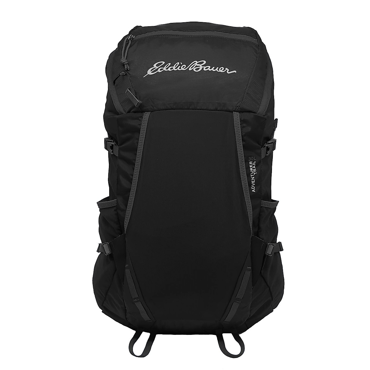 Eddie Bauer Backpack 30L, Hydration/Laptop Compatible Sleeve, Adventurer Trail-Black