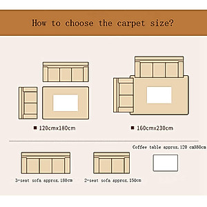 MOXIC Soft Luxury Abstract Art Living Room Area Rugs Rectangular Children Crawling Bedroom Rug Fleece Anti-Slip Carpets Nordic Modern Home Decor Mats Indoor Outdoor Runners Nursery 8' X 10'