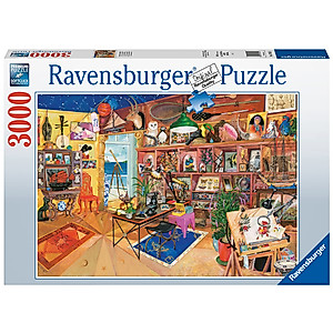 Ravensburger 3000 Piece Jigsaw Puzzle 'The Curious Collection' | Premium Quality Puzzle | Vibrant, Glare-Free Finish | Challenging Fun for Adults | FSC Certified | Perfect Interlocking Fit.