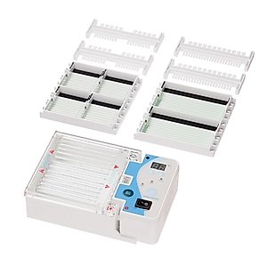 IVYX Scientific Mini Gel Electrophoresis System, with Power Supply 35V 50V 100V and Timer