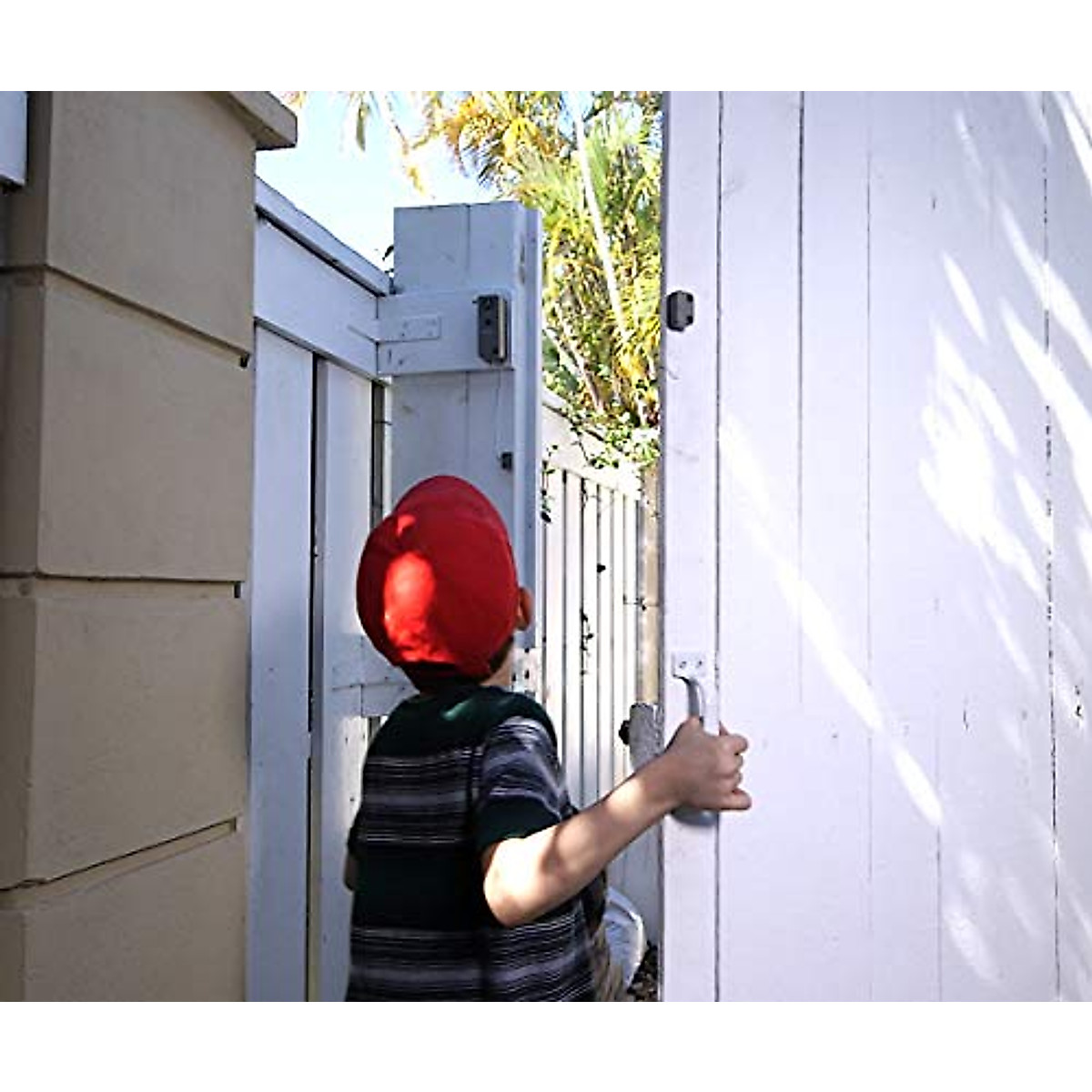 Yardgard Door and Window Pool Alarm, Child Safety UL 2017 Compliant Alarm for Pool Gates and Sliding Doors, Weatherproof, Wireless, Work as a UL Compliant Siren, ETL Certified, Easy to Install, White