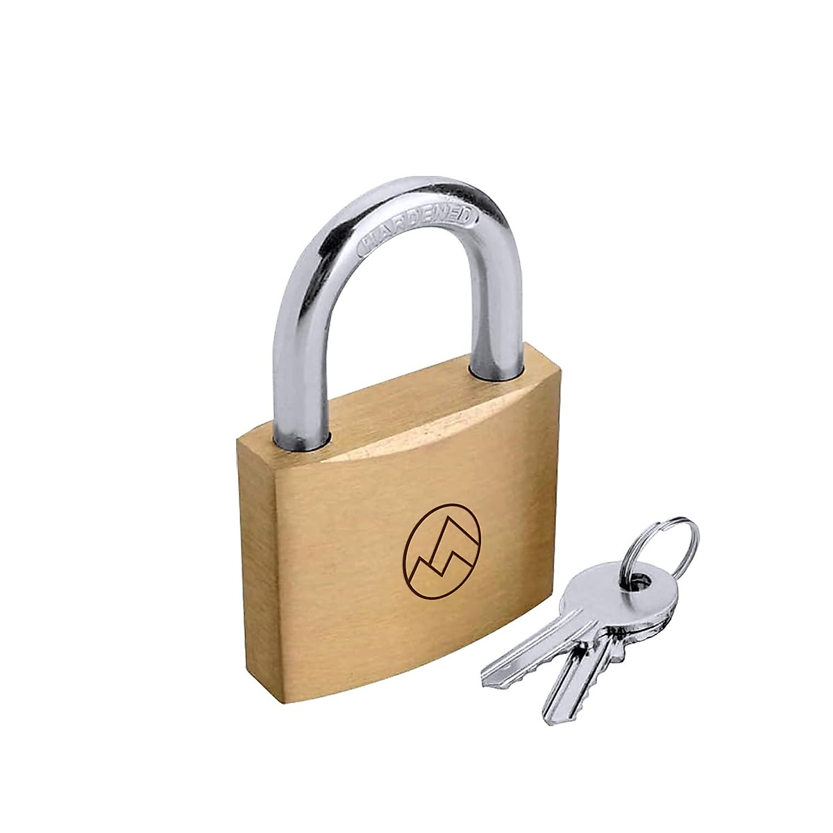 Mountain Series (BP125-KD) Solid Brass Padlocks, 1-1/4"" Wide Keyed Different