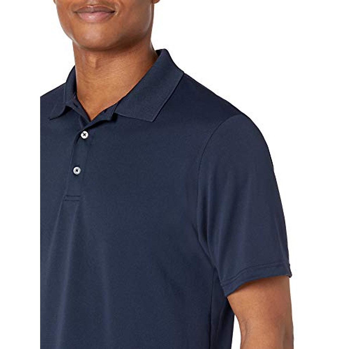 Amazon Essentials Men's Regular-Fit Quick-Dry Golf Polo Shirt (Available in Big & Tall), Dark Navy, X-Large