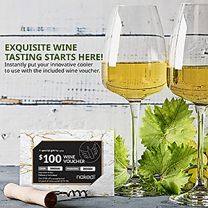 Schmecke 24 Bottle Compressor Wine Cooler Refrigerator w/Lock | Large Freestanding Wine Cellar | 41f-64f Digital Temperature Control Wine Fridge For Red, White, Champagne or Sparkling Wine - Black