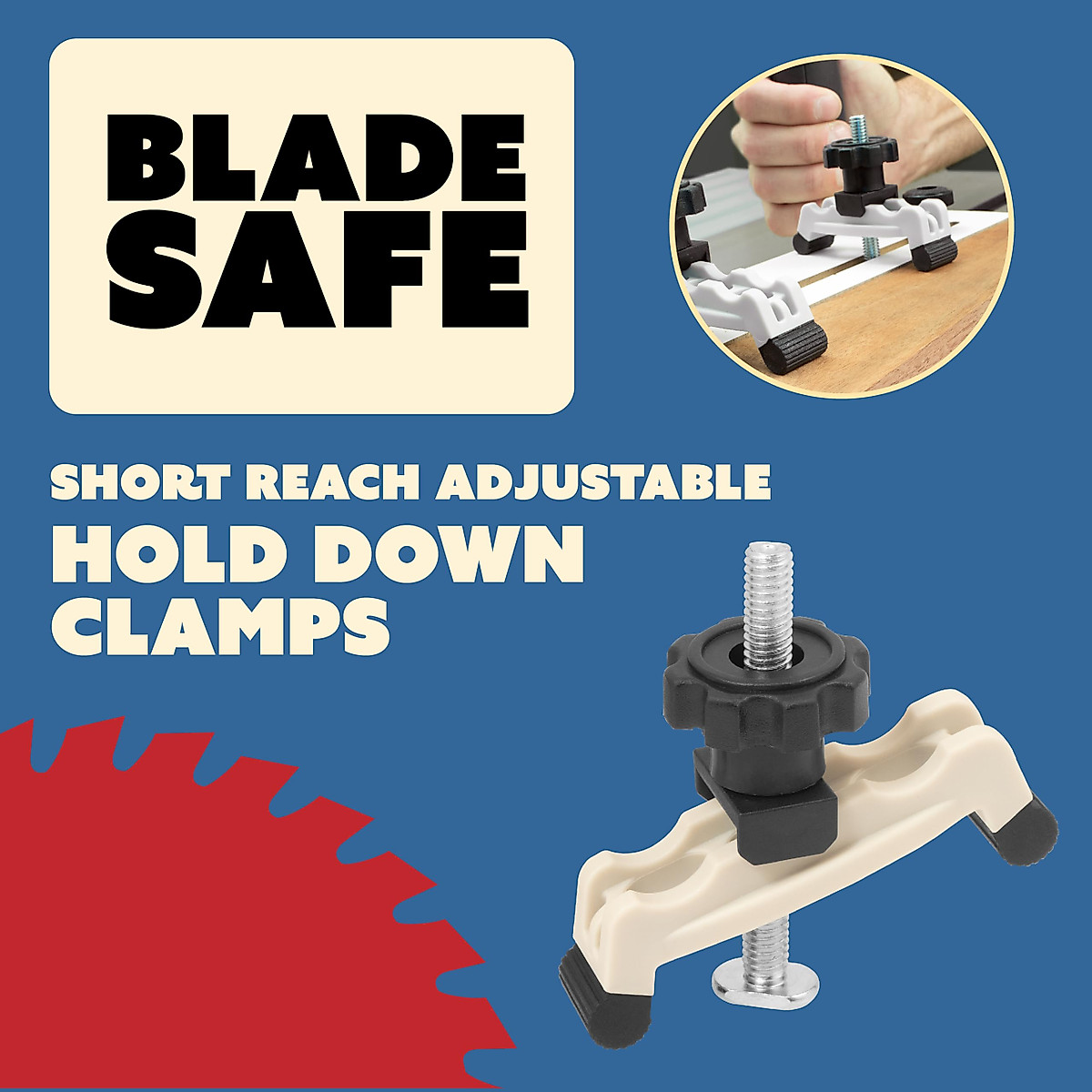 Adjustable Taper Jig/Straight Line Jig for Table Saw | Precision Table Saw Jig with Tapering Functionality | Fast Taper Cutting Jig for Table Saw | Table Saw Accessories | Versatile Woodworking Jigs