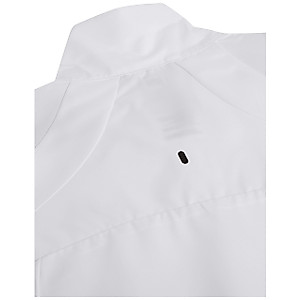 adidas Women's Marathon 3-Stripes Jacket, White, Small