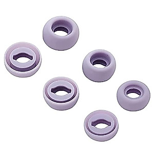 ALXCD Ear Tips Compatible with Galaxy Buds Pro Earbuds, S/M/L 3 Size 3 Pairs Silicone Replacement Eartips Earbuds Tips, Compatible with Galaxy Buds Pro SM-R190, 3 Pairs, Phantom Violet