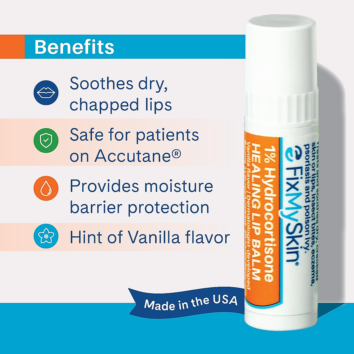 FixMySkin Vanilla Healing Lip Balm