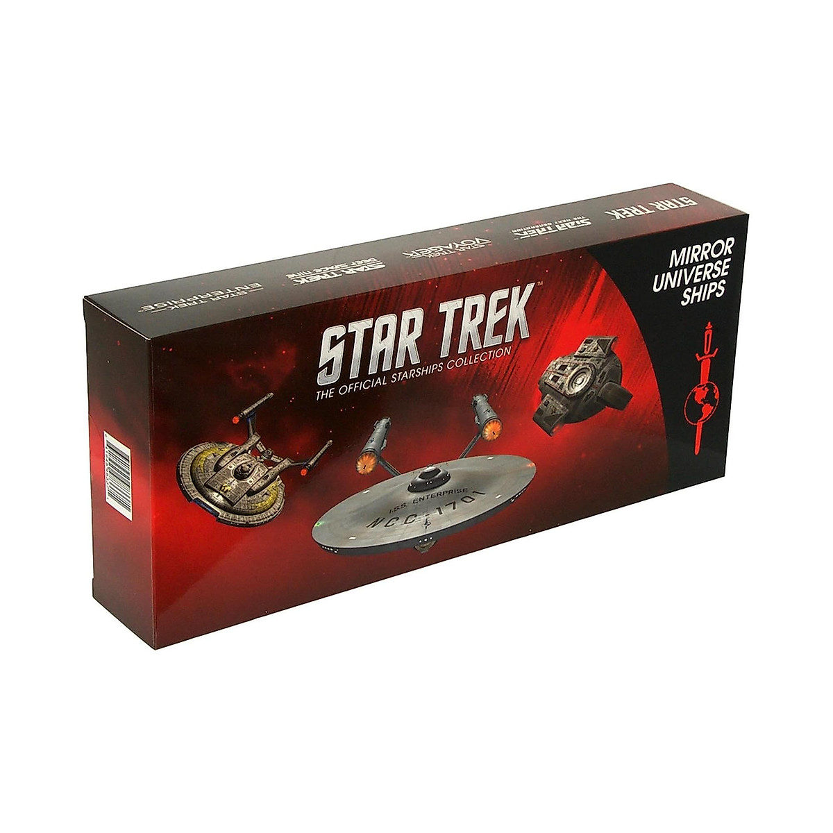 Eaglemoss Star Trek The Official Starships Collection Starships Set #5: Mirror Universe Starship Replica Set