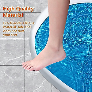 KFJZGZZ 39 inch Silicone Water Guard for Kitchen Sink, Rubber Shower Threshold Splash Guard, Water Stopper Shower Door Seal Strip, Sink Splash Guard Suitable for Kitchen Bathroom Bathtub