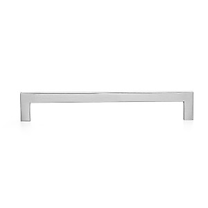 Ravinte 10 Pack 8 Inch Kitchen Square Cabinet Handles Satin Nickel Cabinet Pulls Brushed Nickel Drawer Pulls Kitchen Cabinet Hardware Kitchen Handles