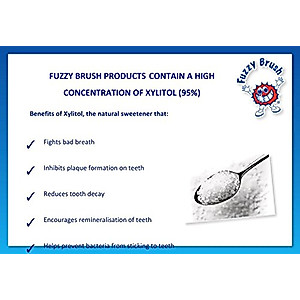 Fuzzy Brush Chew Able Toothbrush, 10 Ounce (Pack of 10)