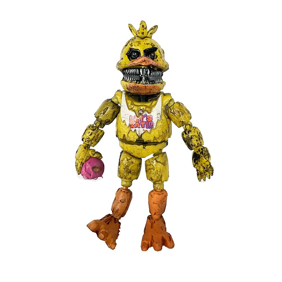 LUNK 6 Pcs Five Night Game Articulated Action Figure Toys, Collectible Figure Dolls,Toys Gifts for All Kids, Cake Topper Decorations 5.5 inch