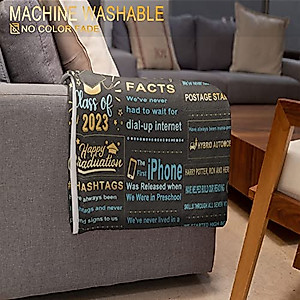 Shanfeirui Graduation Gifts, Graduation Gifts for Her, Graduation Gifts for Him, Graduation 2023, 2023 Graduation Blanket, 2023 Graduation Gifts, Graduation Gift Throw Blankets 50" × 60"