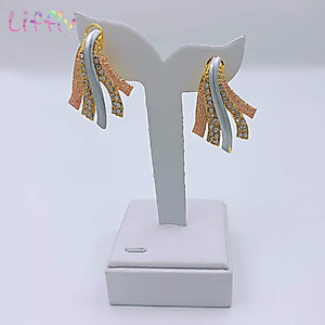 LIFFLY Ethiopian Jewelry for Women Golden African Necklace for Mom ladies, Costume Jewelry for Women Necklaces Gifts