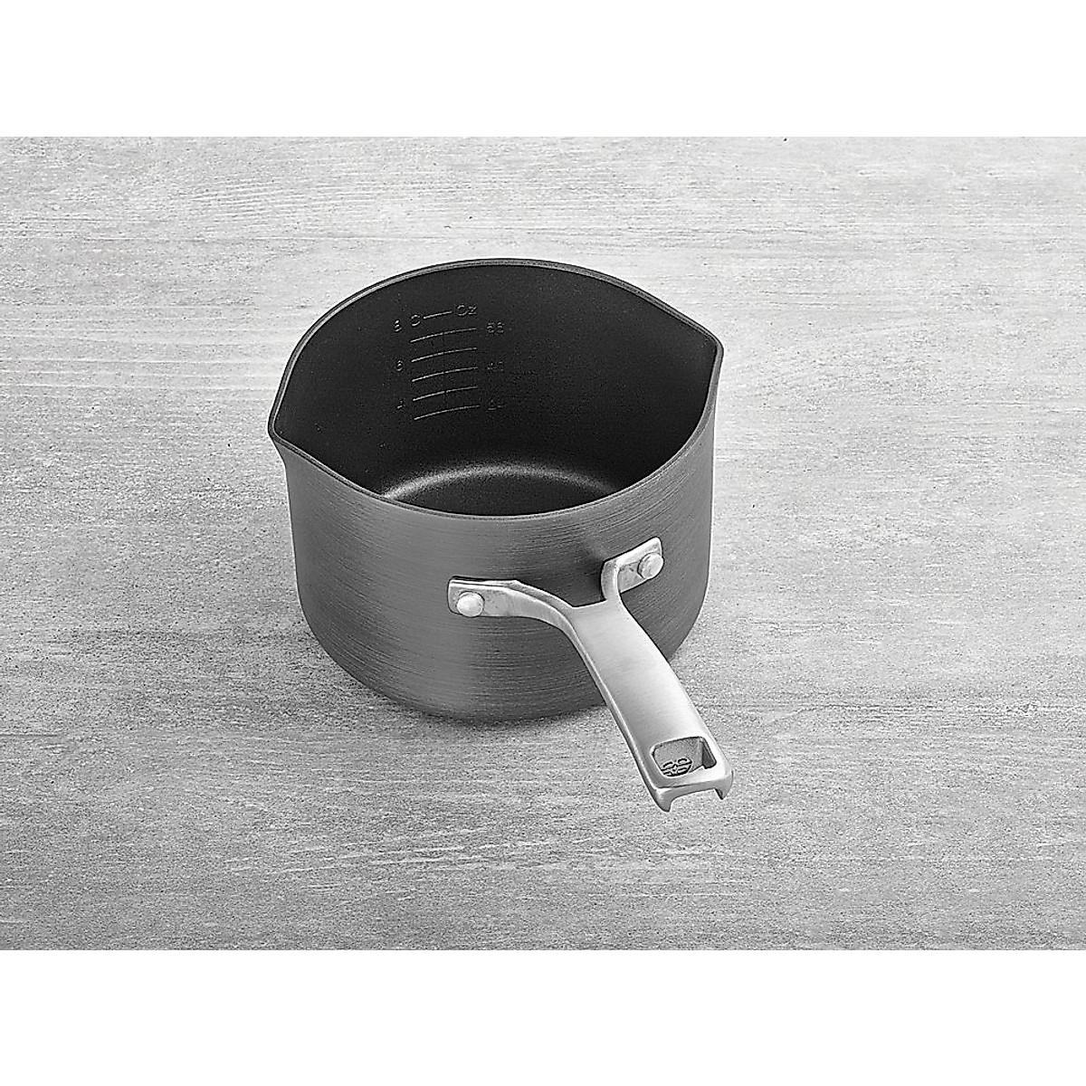 Calphalon 2095259 Classic Nonstick Sauce Pan with Cover, 2.5 quart, Grey