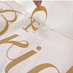 Bride to Be Decal - Bridal Shower Party Decor Bridal Shower Party Decal for Sign and Balloon Arch Backdrop Creative Wedding Shower Decal (Bride to Be Decal)